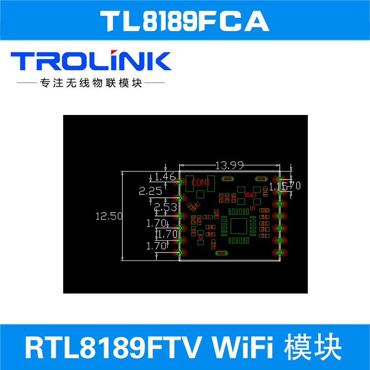 Realtek RTL8189FTV-VC Wireless Module